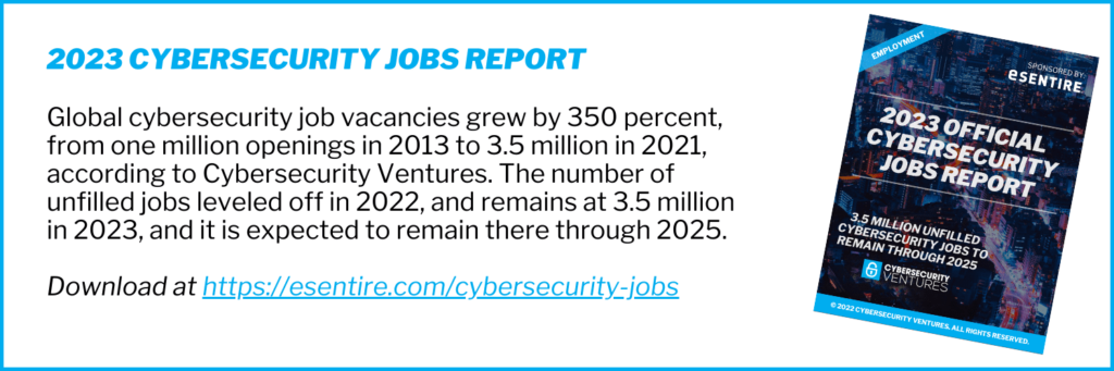Cybersecurity Jobs Report: 3.5 Million Unfilled Positions In 2025